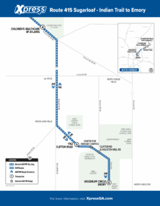 415 - Sugarloaf Mills / Indian Trail to Emory | Xpress