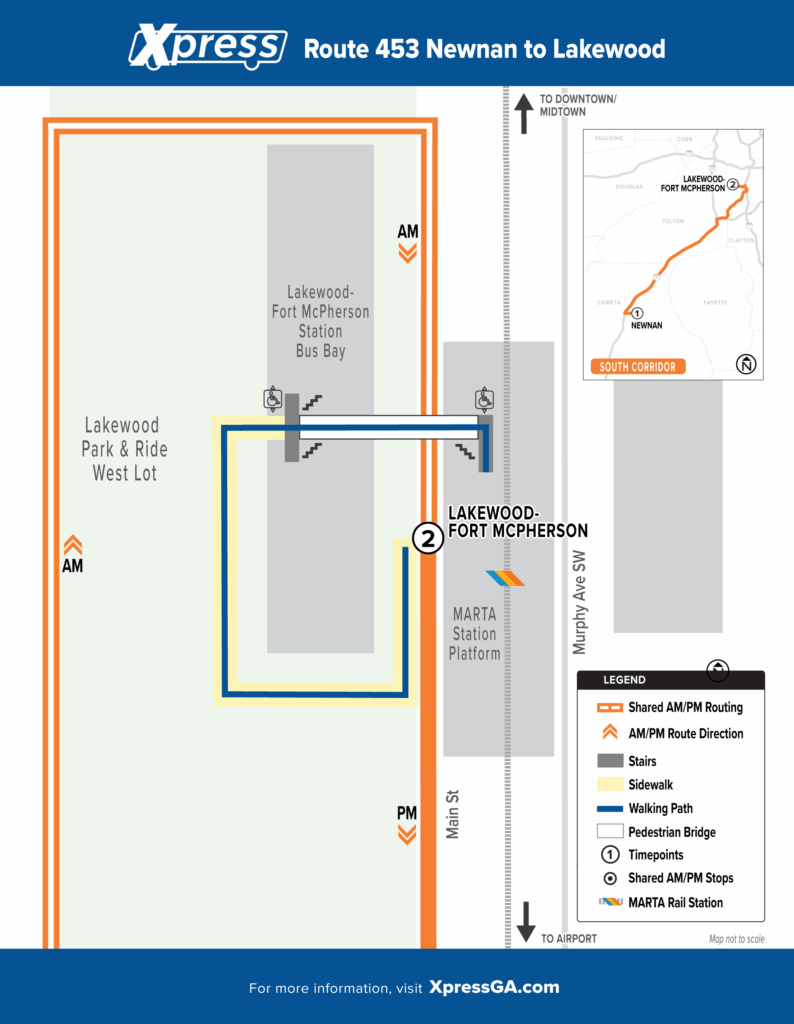 453 – Newnan to Lakewood / Ft McPherson | Xpress